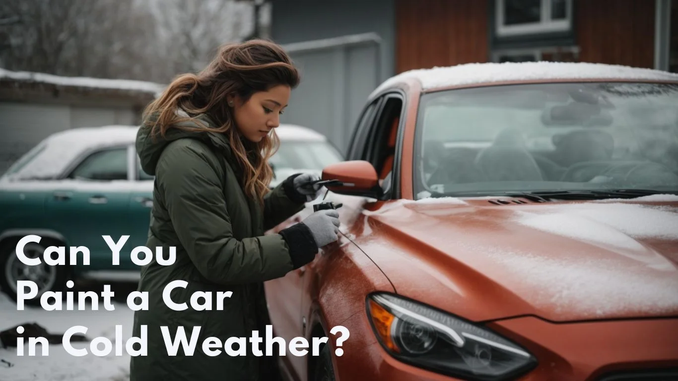 Painting a Car in Cold Weather - Tiny House & Small Apartment Living