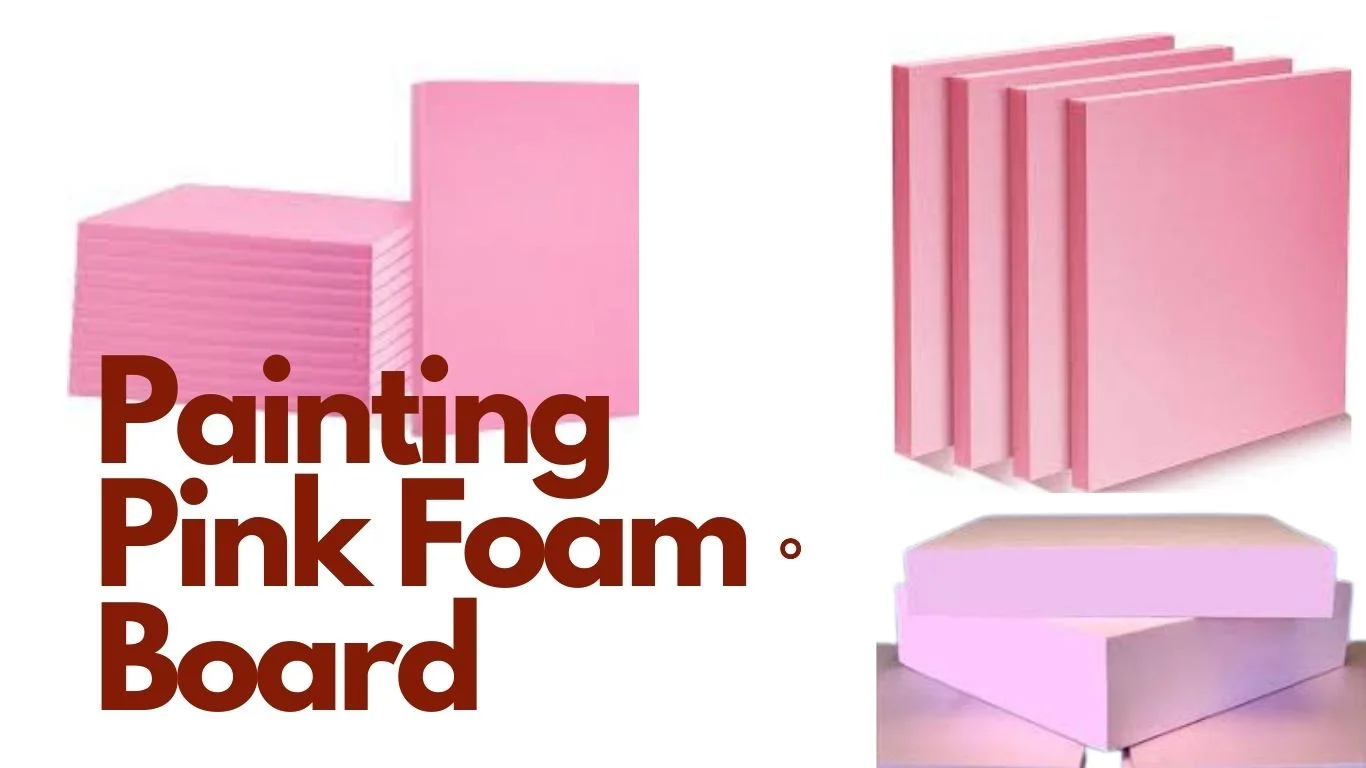 Painting Pink Foam Board - Tiny House & Small Apartment Living